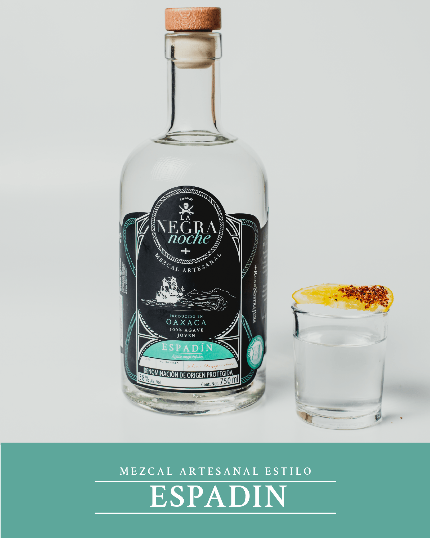 Mezcal Artesanal La Negra Noche - Agave Espadín – Cervecería y ...